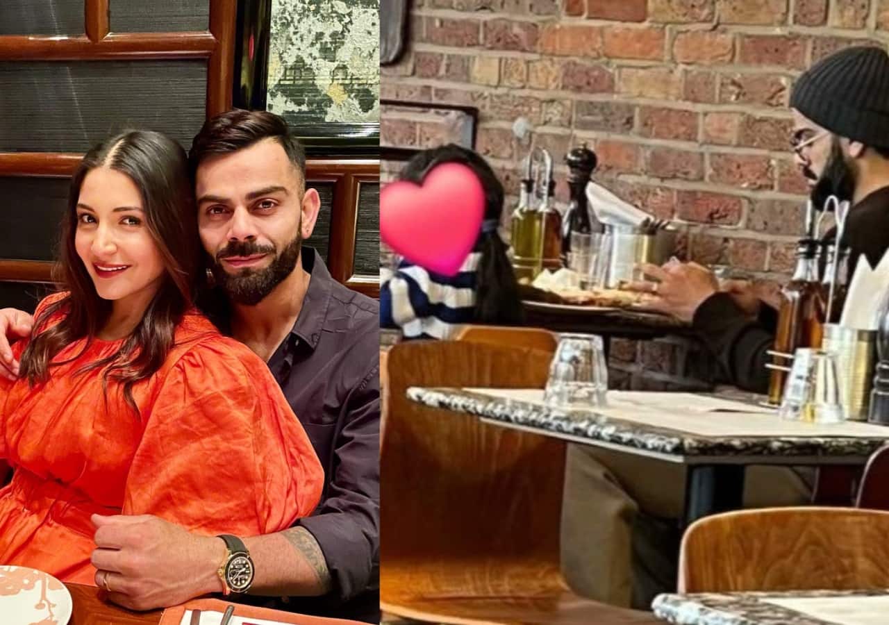 Virat Kohli and enjoys lunch with daughter Vamika- विराट कोहली ने बेटी ...