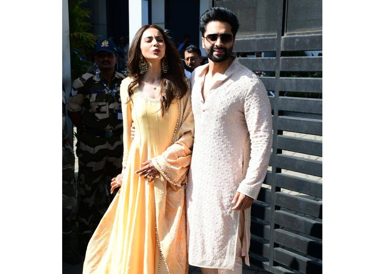 Rakul Preet Singh Flaunts Sindoor And Mangalsutra As She Makes Her