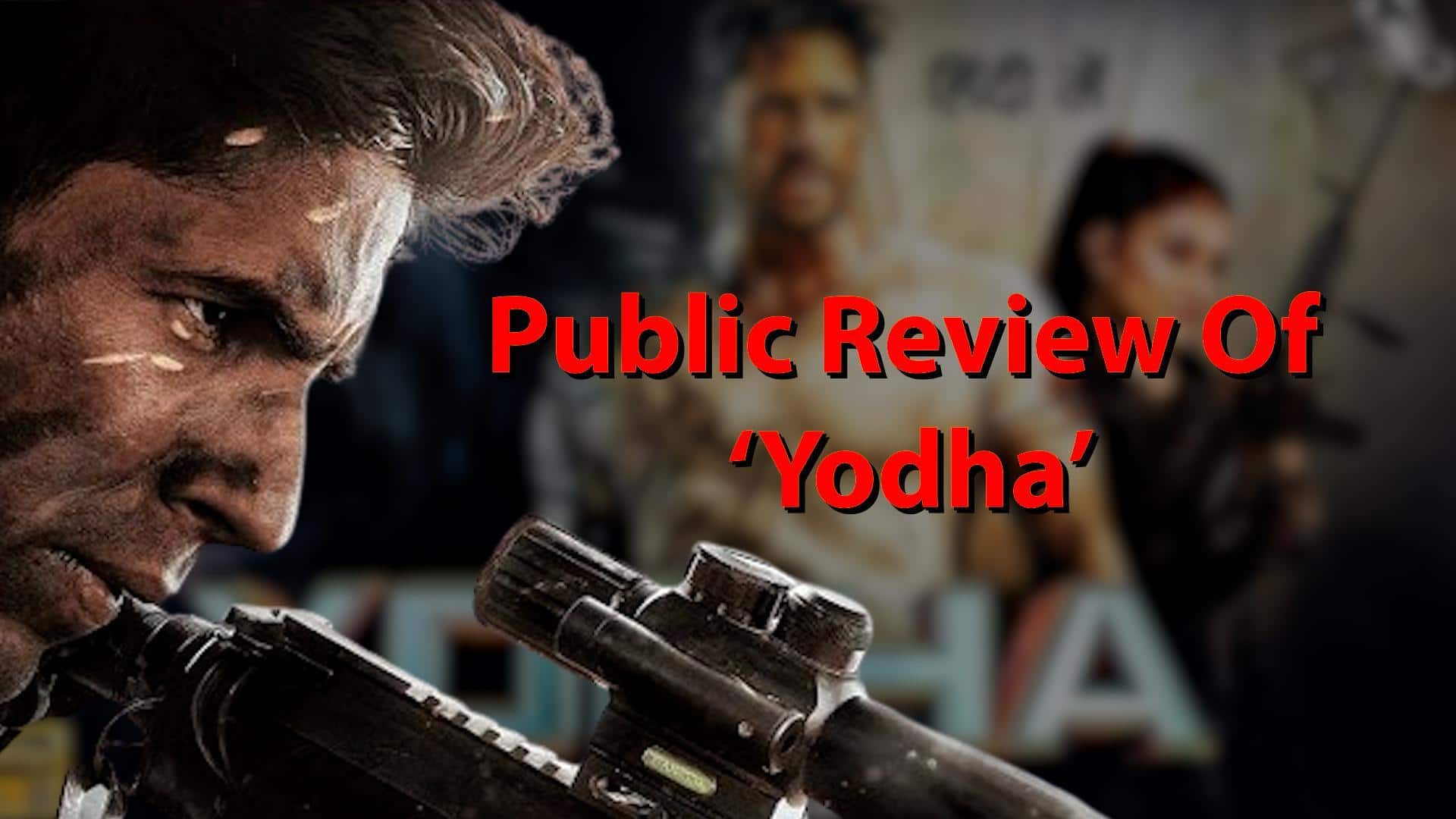 Yodha Public Review: Sidharth Malhotra’s new movie gets a thumbs up ...