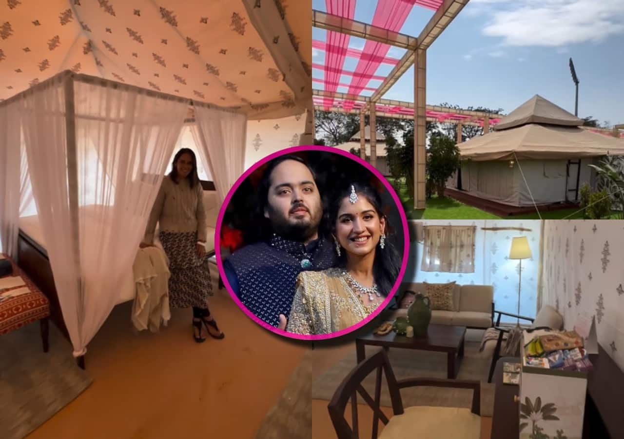 Anant Ambani-Radhika Merchant Pre Wedding functions tent house photos ...
