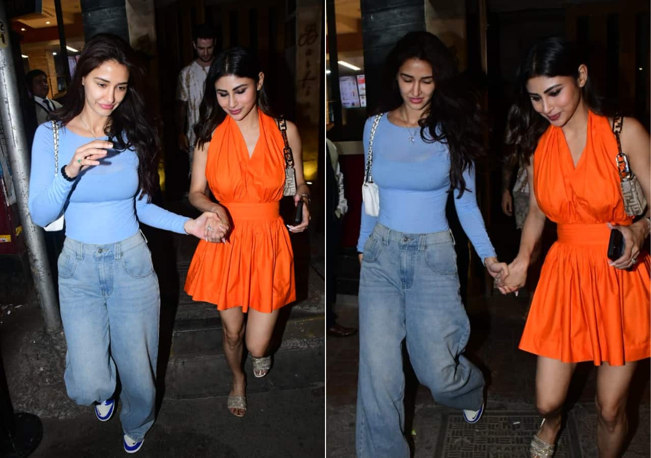 Mouni Roy spent quality time with Disha Patani, both the actresses got trolled Watch Video ...