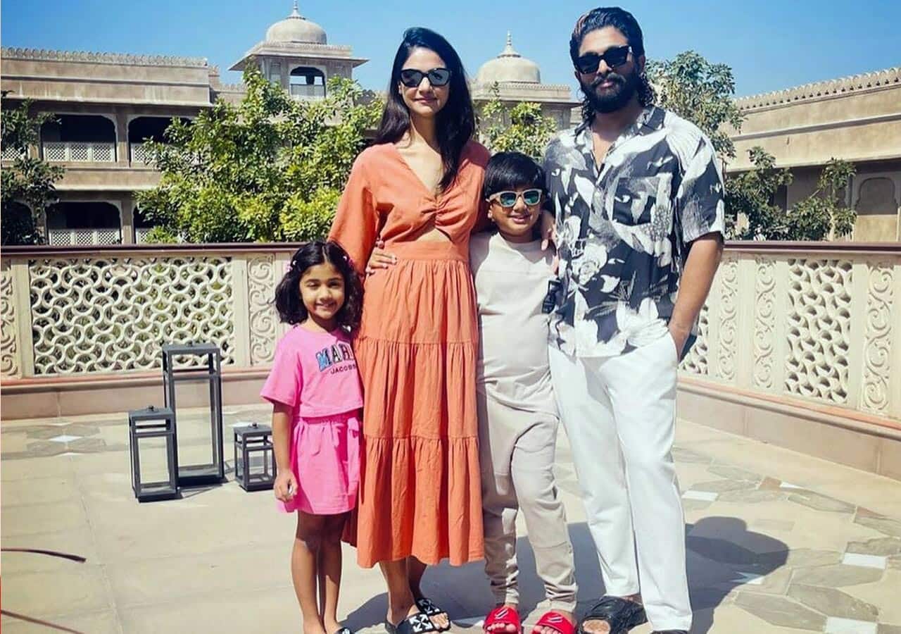 Pushpa 2 star Allu Arjun and more South Indian actors’ adorable moments ...