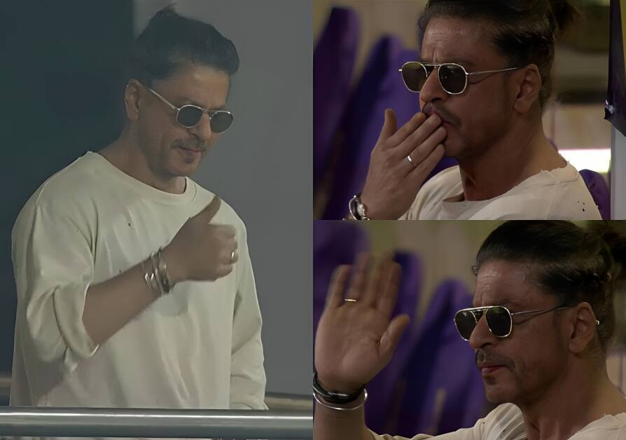Shah Rukh Khan at IPL 2024 for Kolkata Knight Riders Vs Sun Risers ...