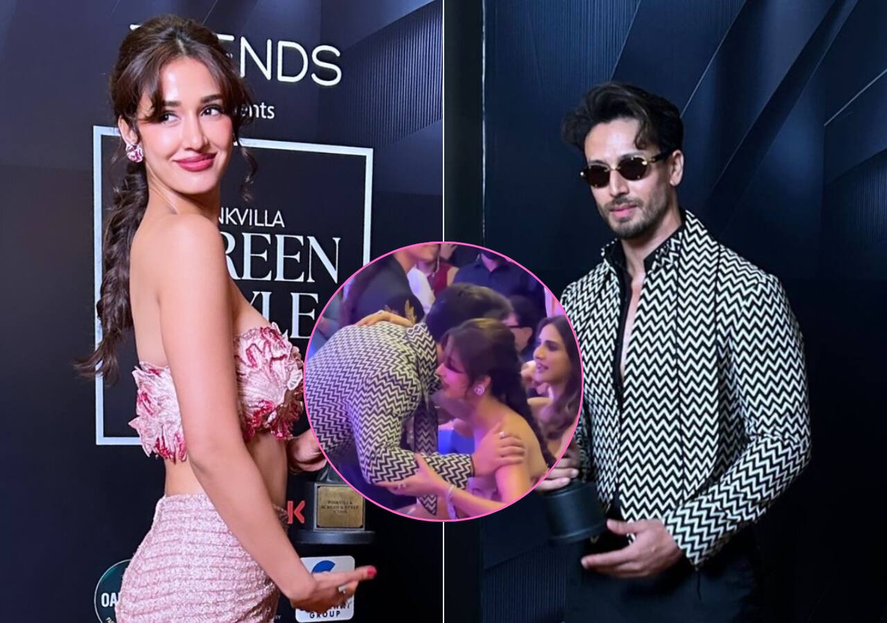 Tiger Shroff-Disha Patani Hugged Each Other At Award Show - सालों बाद ...