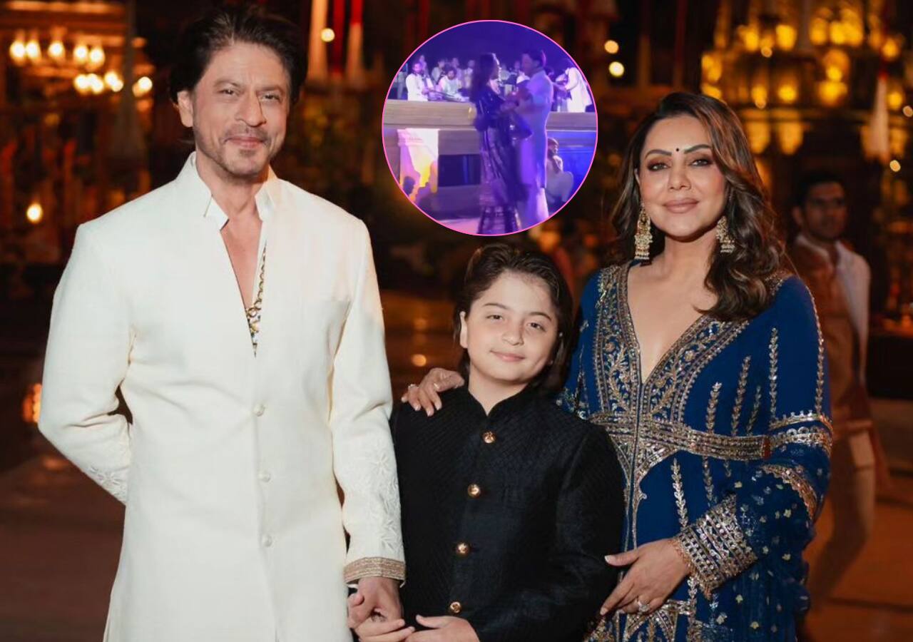 Shah Rukh Khan-Gaur Dance At Anant-Radhika Pre-Wedding - शाहरुख खान और ...