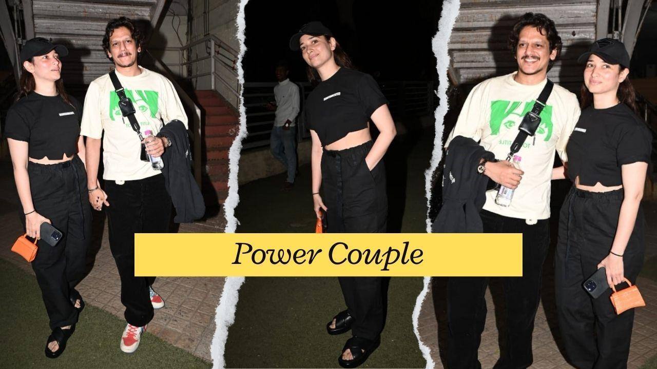 Vijay Varma, Tamannaah Bhatia exude effortless cool in their casual avatars as they are spotted ...