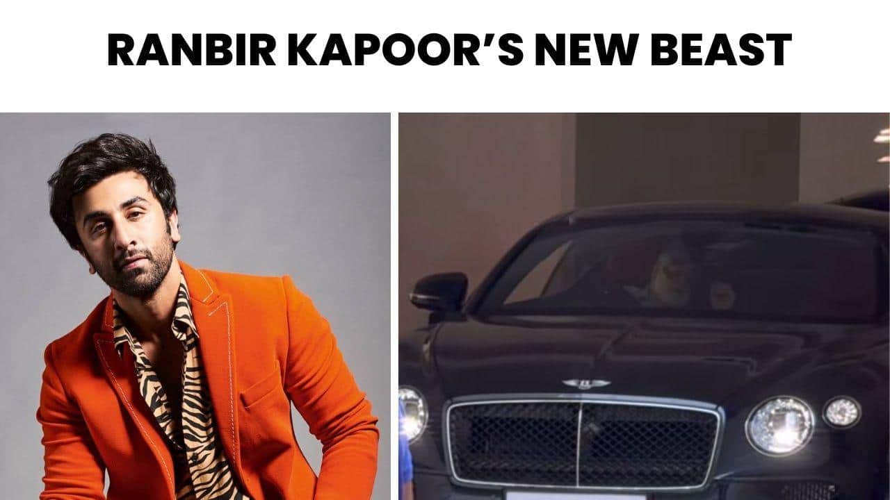 Ranbir Kapoor flaunts her new car, watch video