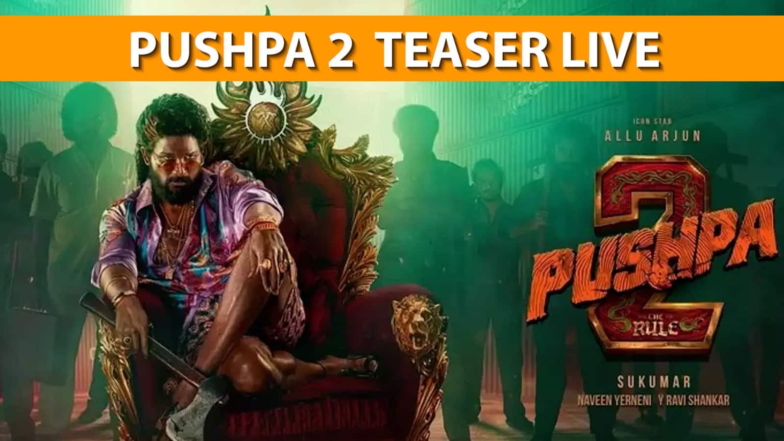 Pushpa 2 The Rule teaser: Allu Arjun impresses fans with his Goddess ...
