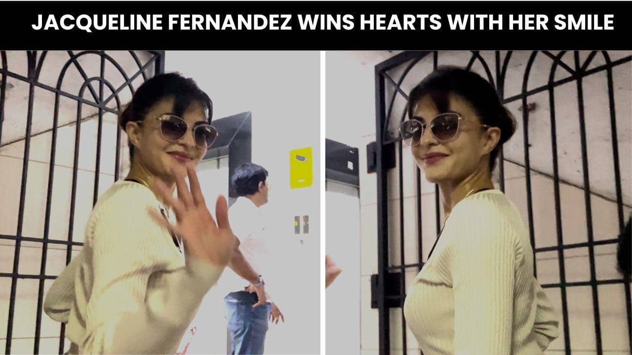 Jacqueline Fernandez shines bright as she gets papped