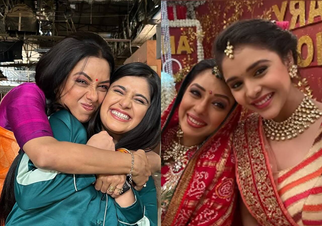 Rupali Ganguly aka Anupamaa's costars Vaquar Shaikh, Kunwar Amar, Nishi ...