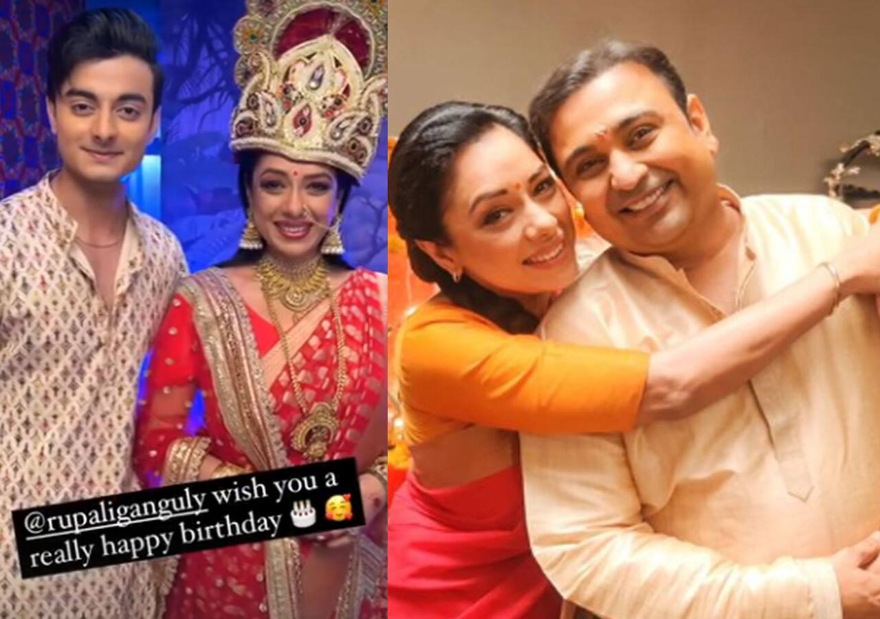 Rupali Ganguly aka Anupamaa's costars Vaquar Shaikh, Kunwar Amar, Nishi ...