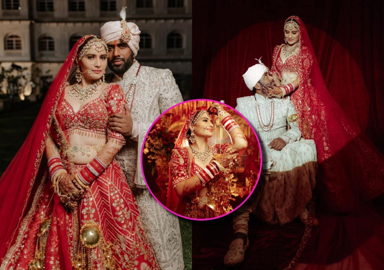 Arti Singh Bridal photoshoot with husband Deepak Chauhan goes viral: आरती सिंह ने शादी के बाद ...