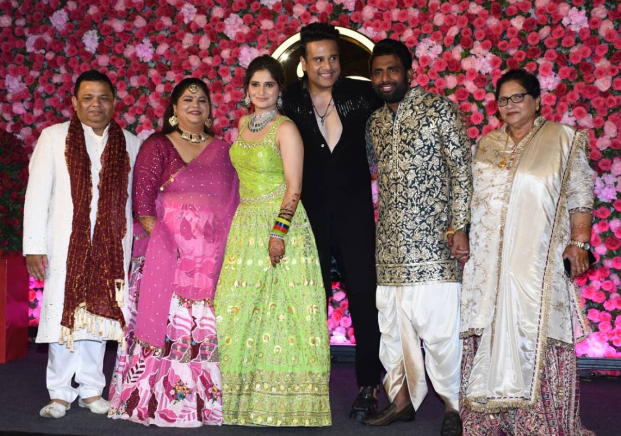 Arti Singh Dipak Chauhan Sangeet Rashami Desai Devoleena Bhattacharjee And More From The Bigg 