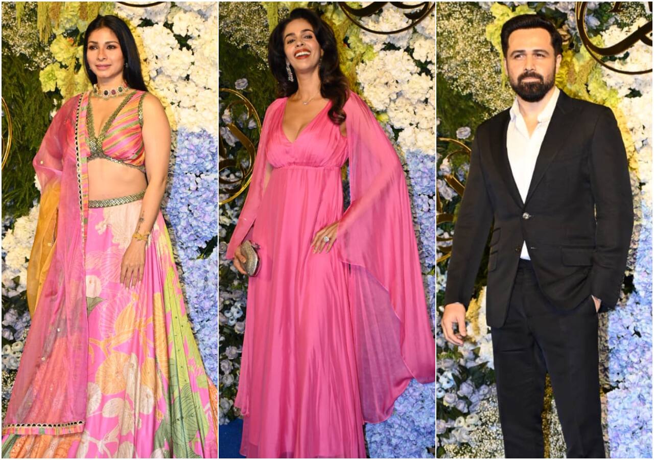 Shah Rukh Khan, Taapsee Pannu, Rupali Ganguly and host of celebs grace the wedding reception of ...