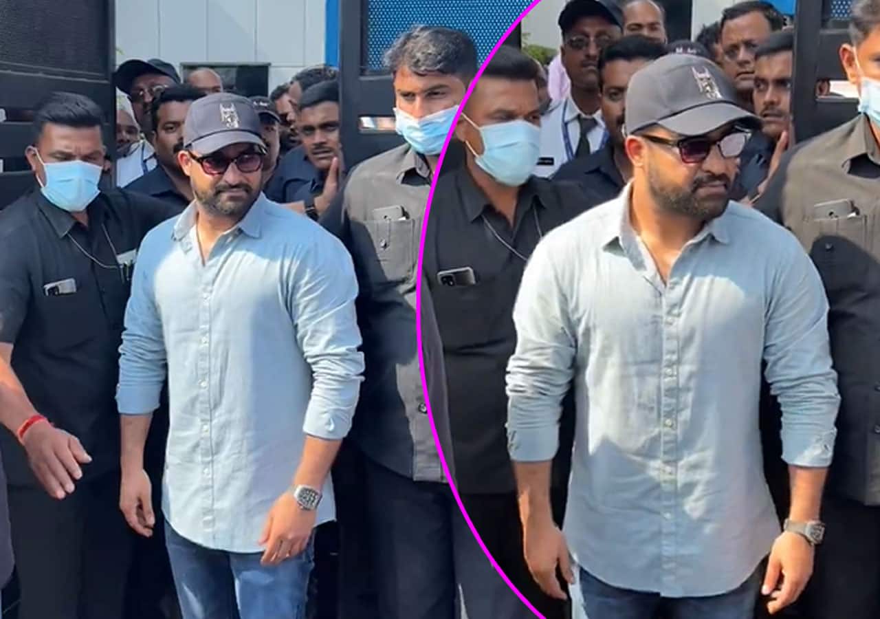 Jr NTR spotted in Mumbai for War 2 shooting starring Hrithik Roshan: वॉर 2 की शूटिंग पर पहुंचे ...
