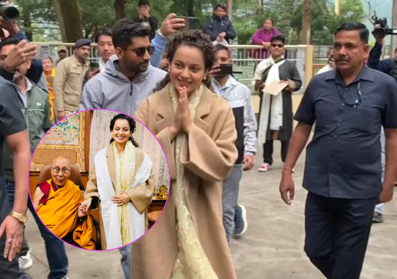 Kangana Ranaut visits Dalai Lama in Dharamshala a year after cracking a joke on the spiritual leader
