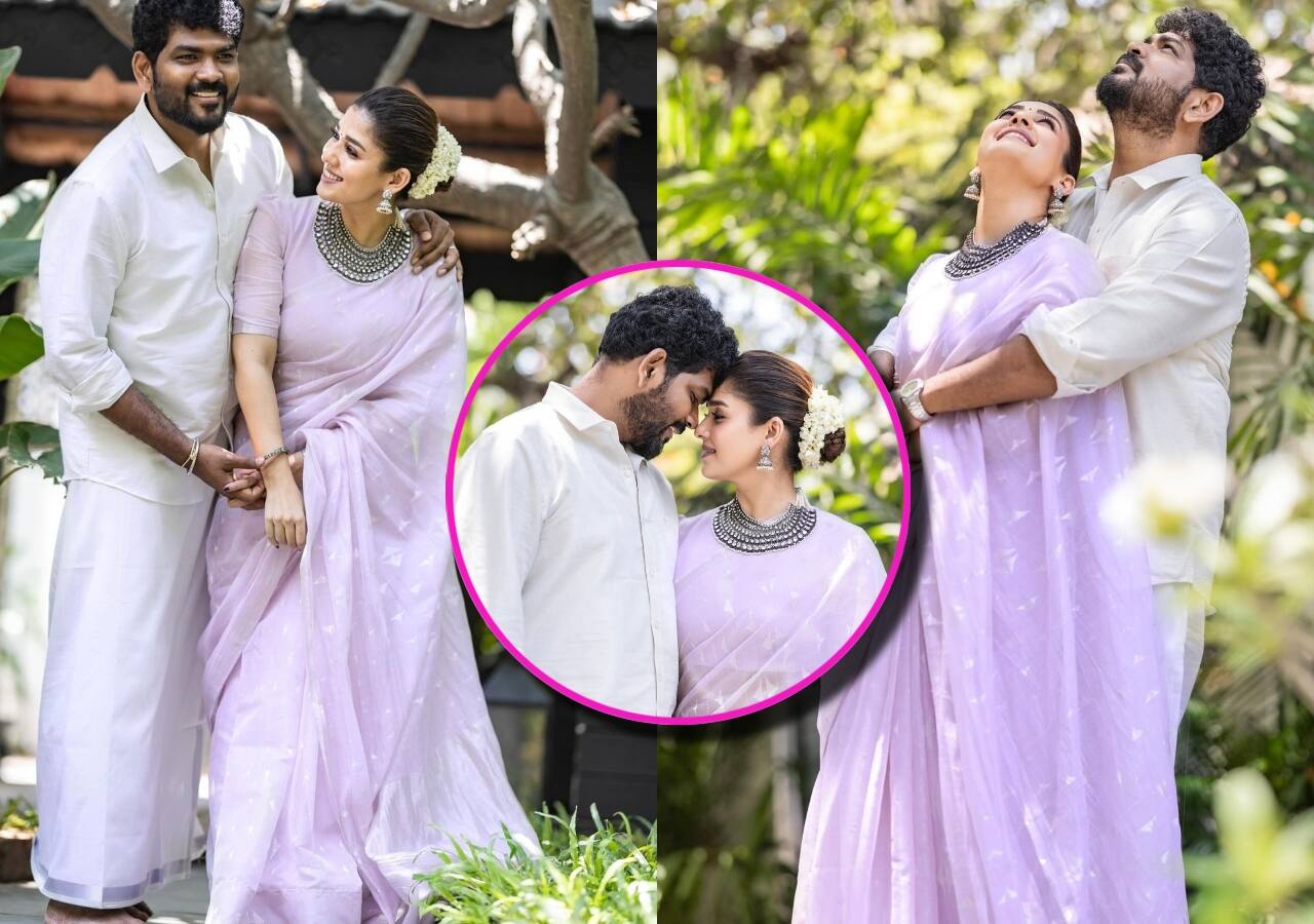 Nayanthara and Vignesh Shivan Romantic photos goes viral: पति विग्नेश ...