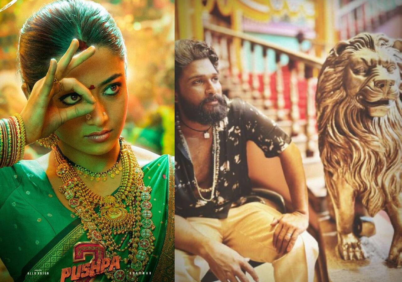 Allu Arjun Birthday: Rashmika Mandanna shares unseen pic from Pushpa 2 ...