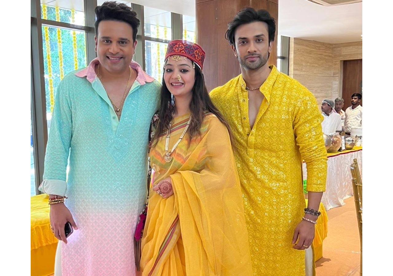 Arti Singh haldi ceremony: Krushna Abhishek's sister's pre-wedding ...