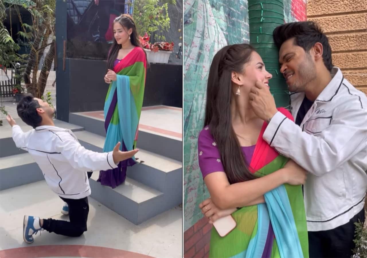 Anupama Set Video nishi saxena romance with titu, video getting viral - अनुपमा वीडियो: निशी ...