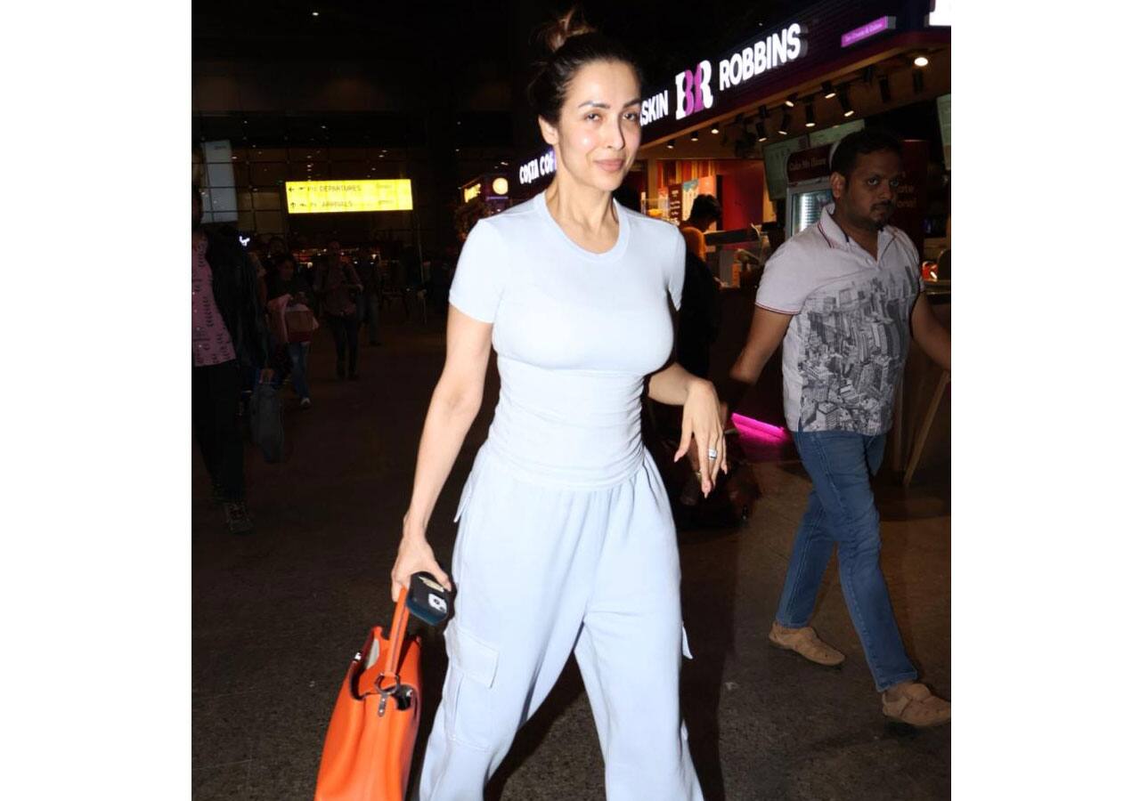 Malaika Arora beats Namrata Malla in airport look - एयरपोर्ट लुक में मलाइका अरोड़ा की फिटनेस देख ...
