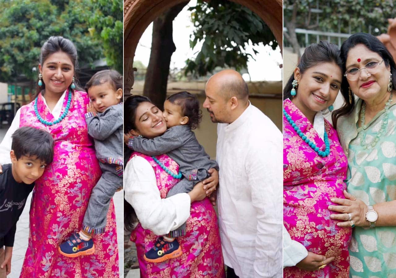 yeh rishta kya kehlata hai actress mohena kumari singh flaunts her baby ...