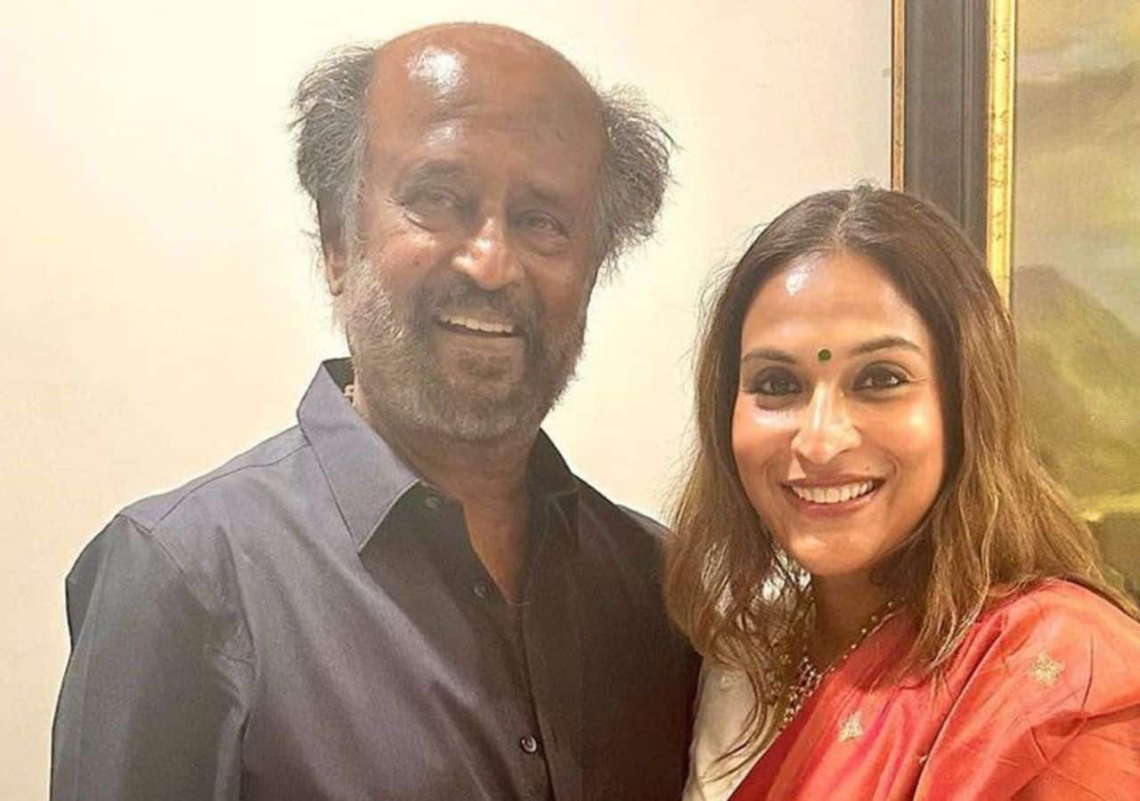 Thalaivar Rajinikanth and his wife Latha visit daughter Aishwarya's new ...