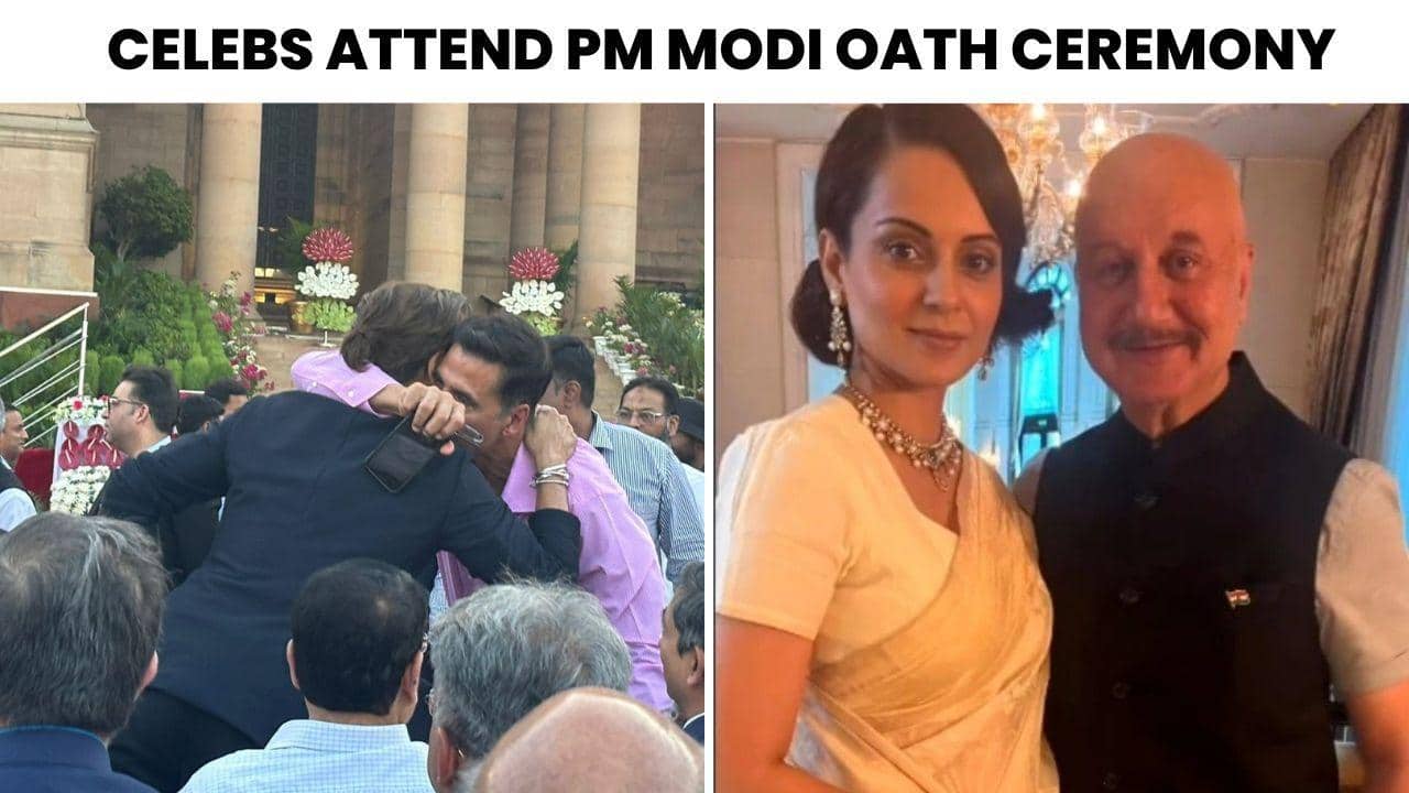 PM Modi Oath Ceremony: Shah Rukh Khan, Kangana Ranaut, and other stars ...