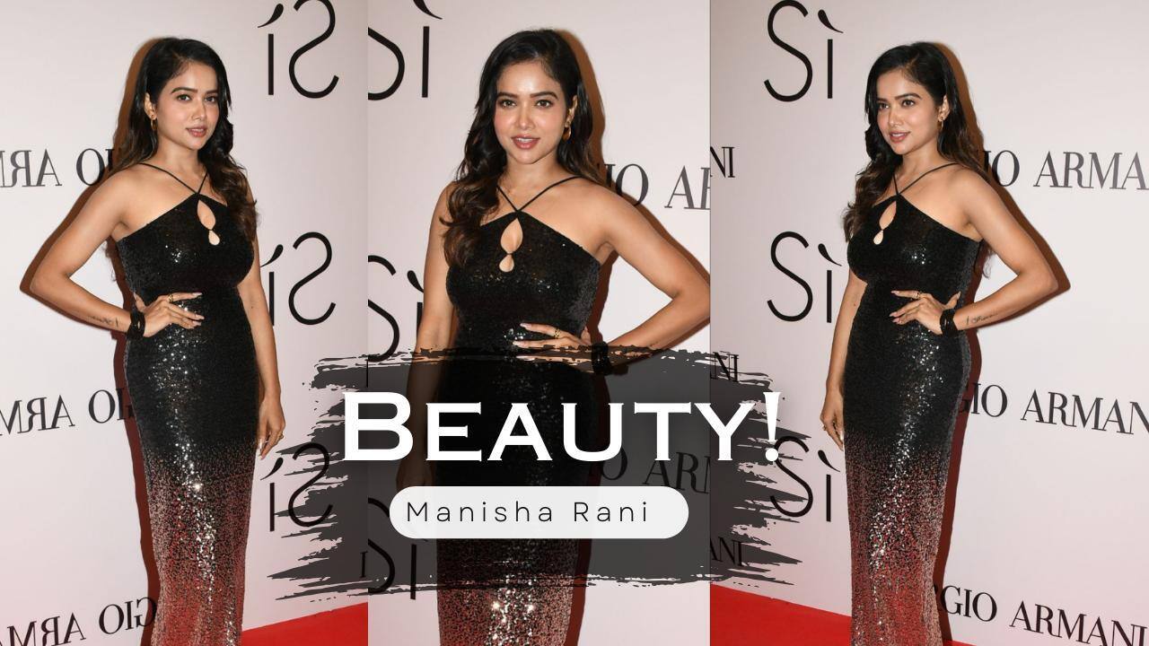 Manish Rani looks beautiful in black, watch video