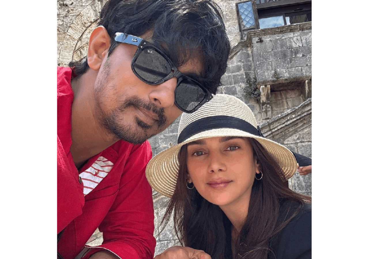 Aditi Rao Hydari and fiance Siddharth's candid pictures from 'Under the Tuscan Sun' will give ...