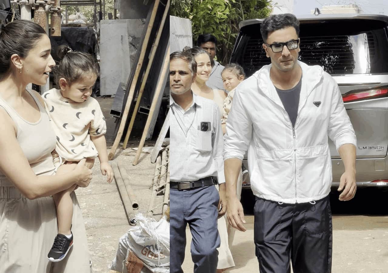 Ranbir Kapoor, Alia Bhatt step out to inspect work at their new ...
