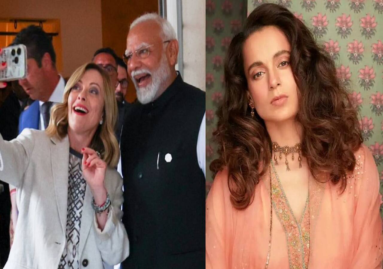 Kangana Ranaut REACTS to the viral video of PM Modi with Giorgia Meloni ...