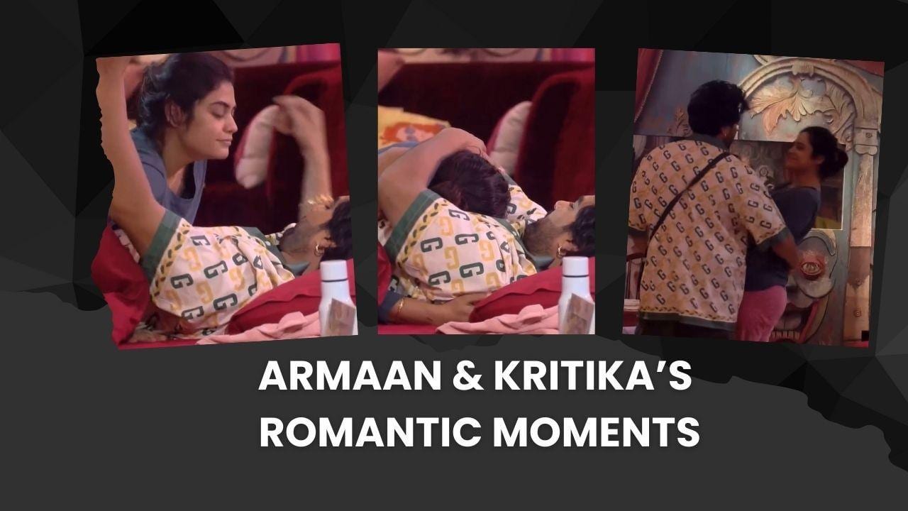 Bigg Boss OTT 3: Armaan Malik gets romantic with Kritika Malik in the ... Bigg Boss OTT 3: Armaan Malik gets romantic with Kritika Malik in the ...