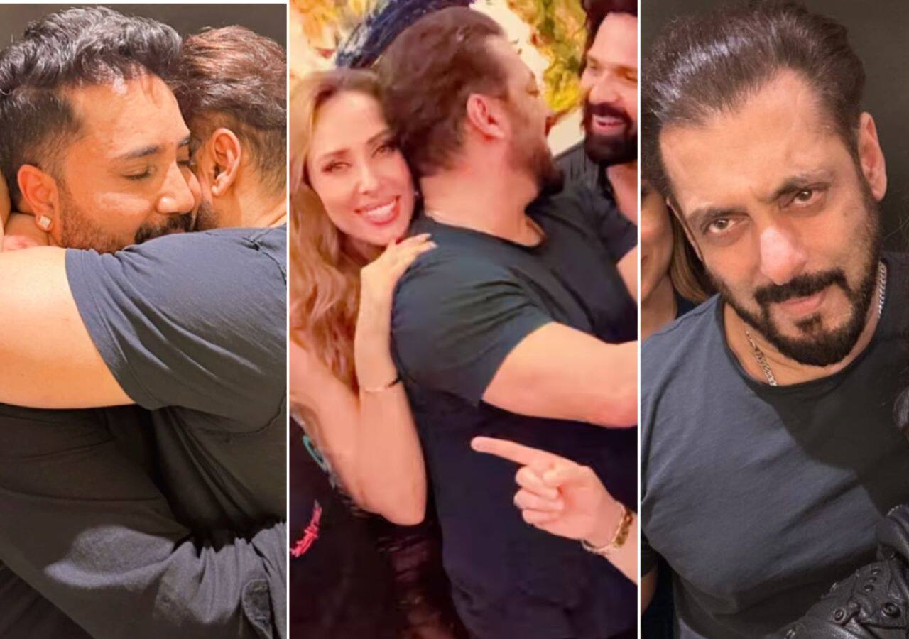 Salman Khan And Lulia Vantur Gets Cozy Actor gave birthday party For ...