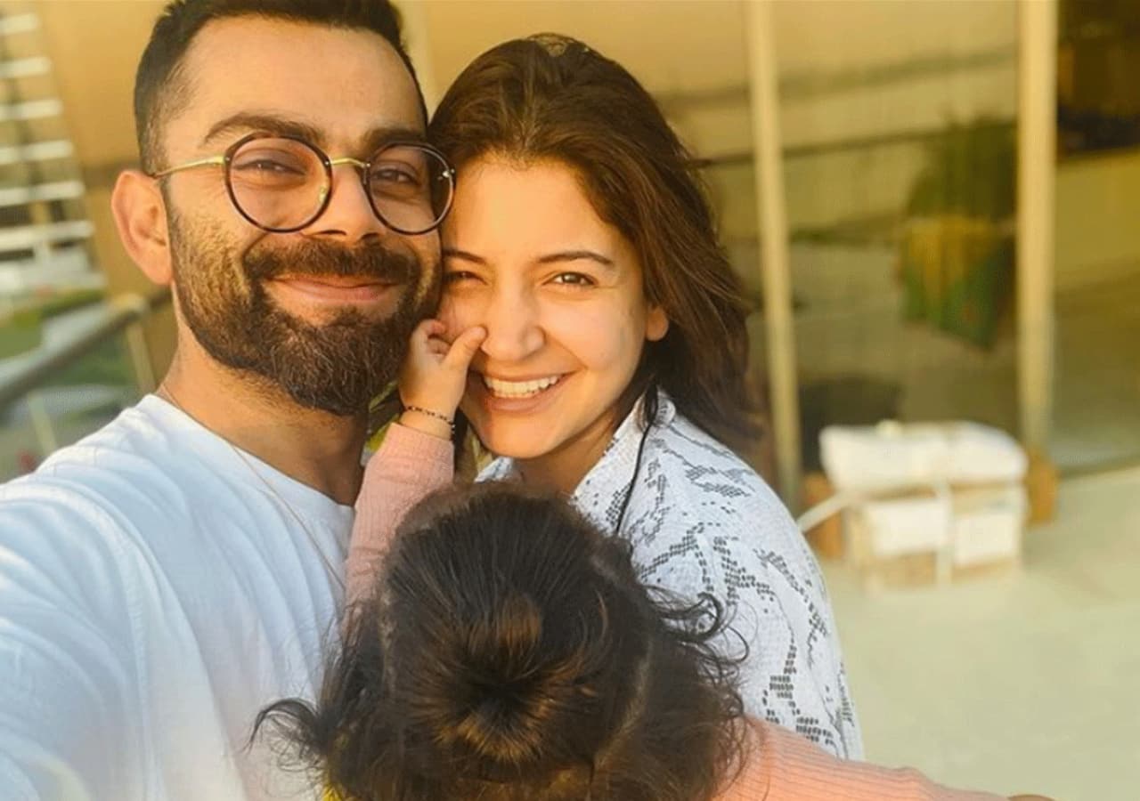 Virat Kohli and Anushka Sharma spotted with son Akaay for the first ...