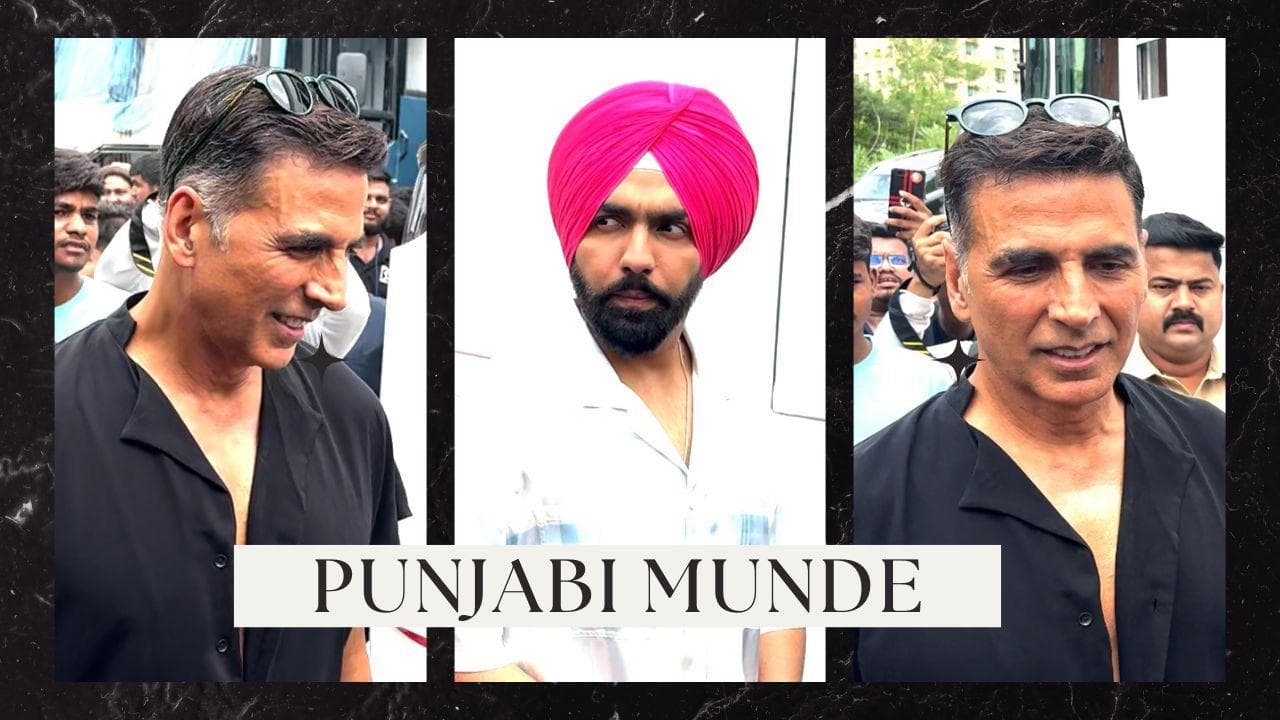 Khel Khel Mein: Akshay Kumar and Ammy Virk promote their new movie in ...