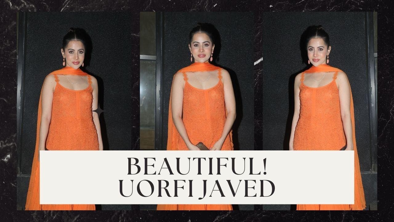 Uorfi Javed stuns in traditional wear: A rare sight to behold! [Video]
