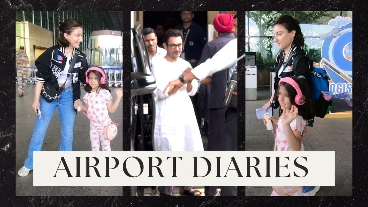 Aamir Khan and other celebs get papped at the airport