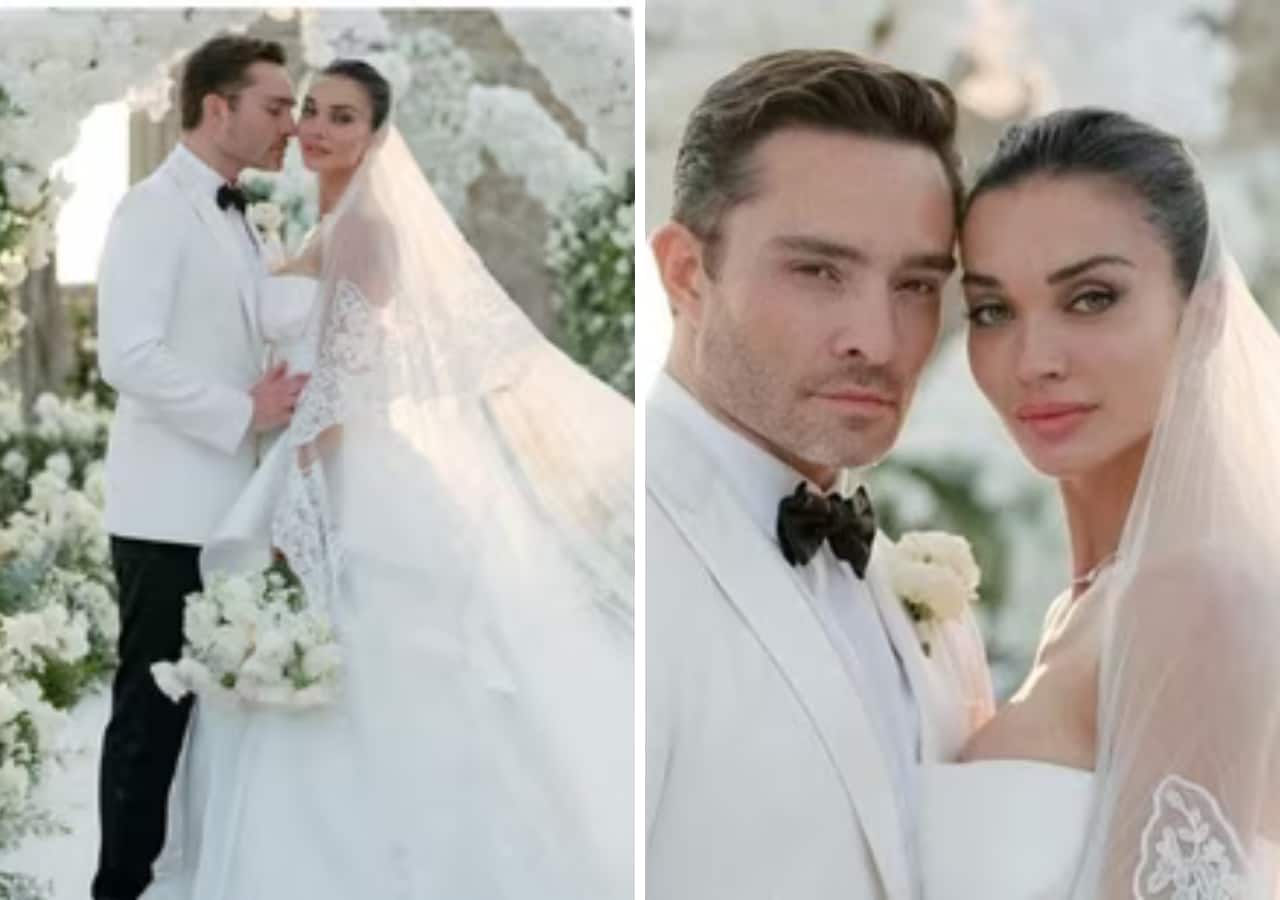 Amy Jackson gets married to Gossip Girl star Ed Westwick in Italy ...