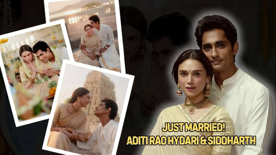 Siddharth and Aditi Rao Hydari's Wedding Picture Perfect Moment Goes Viral