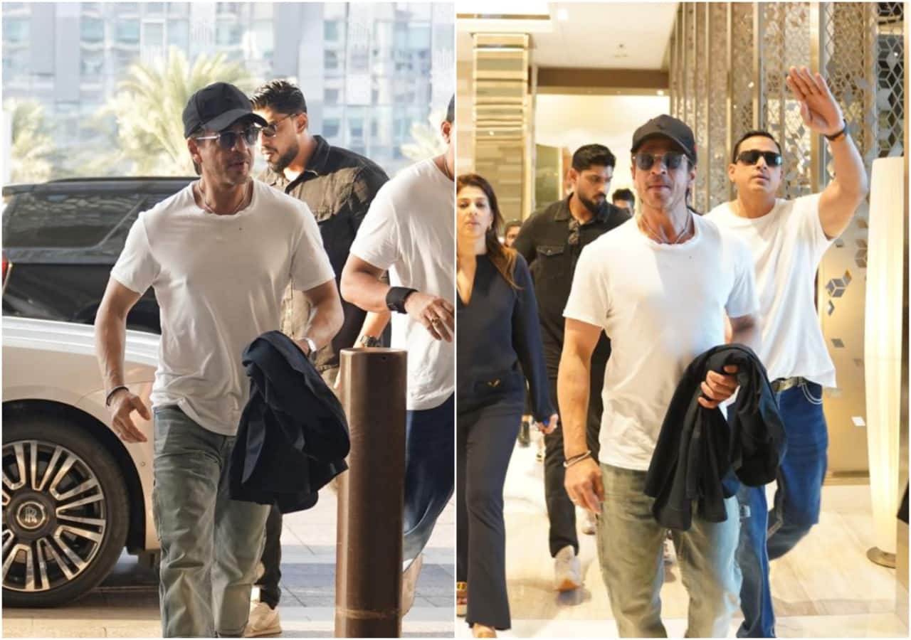 Shah rukh khan reached Abu Dhabi To Host IIFA Awards 2024 See Pics ...