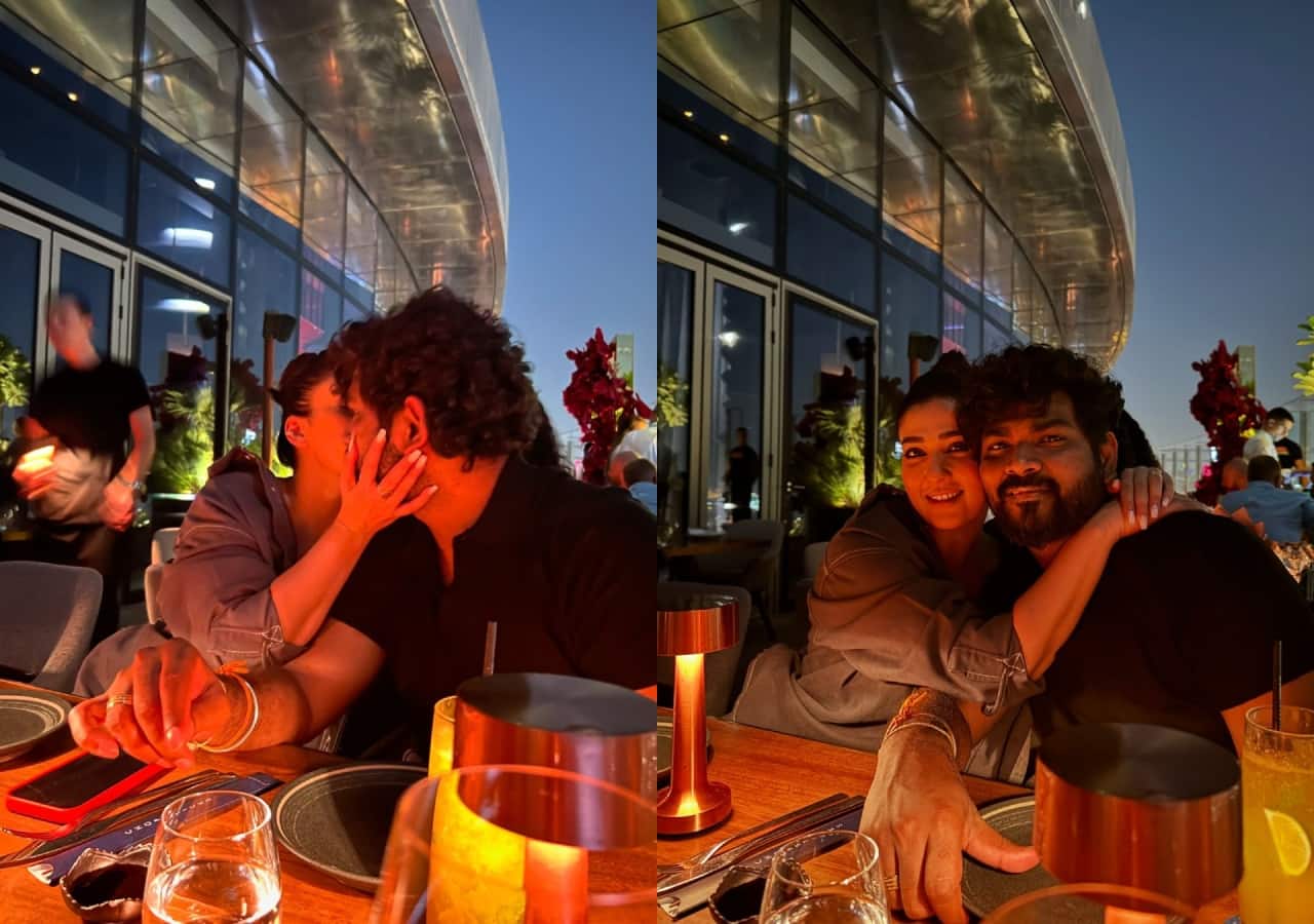 Nayanthara shares liplock photos on husband Vignesh Shivan birthday ...