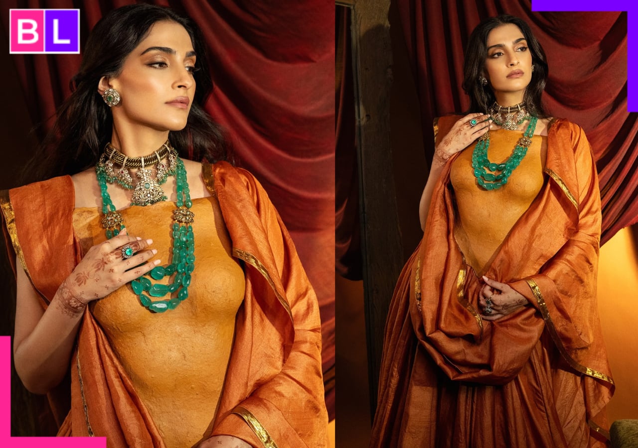 Sonam Kapoor wore multani mitti breast plate Compared With uorfi Javed aka urfi javed - Sonam ...