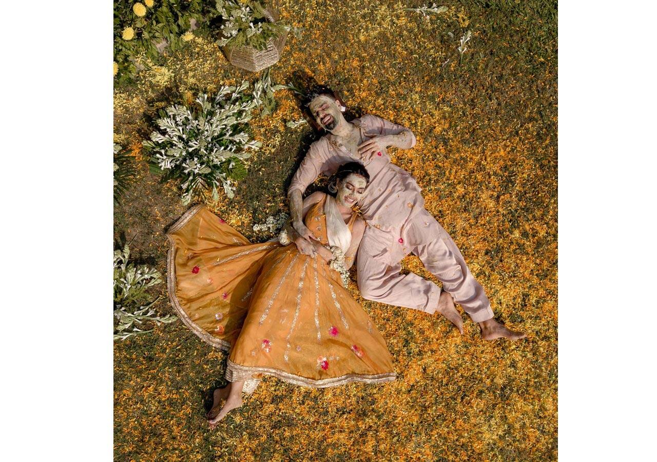 Surbhi Jyoti ties the knot with Sumit Suri, Mouni Roy, Arjit Taneja ...