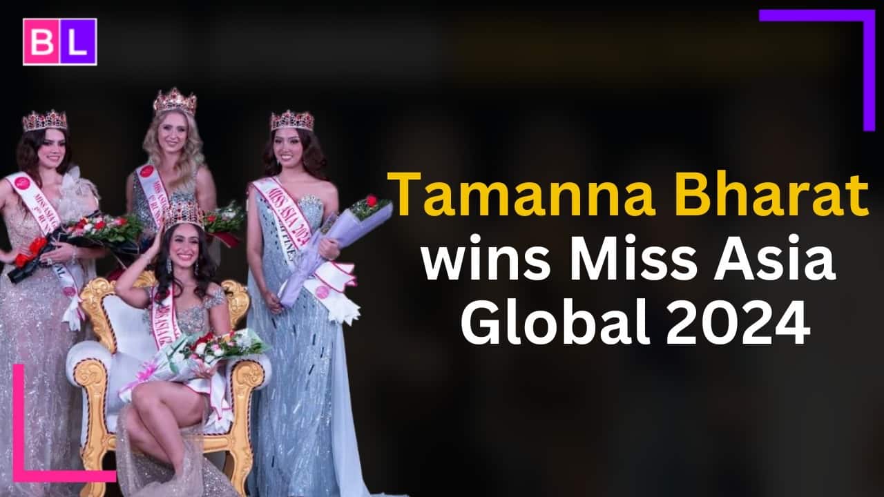 Tamanna Bharat crowned Miss Asia Global 2024; WATCH winning moment