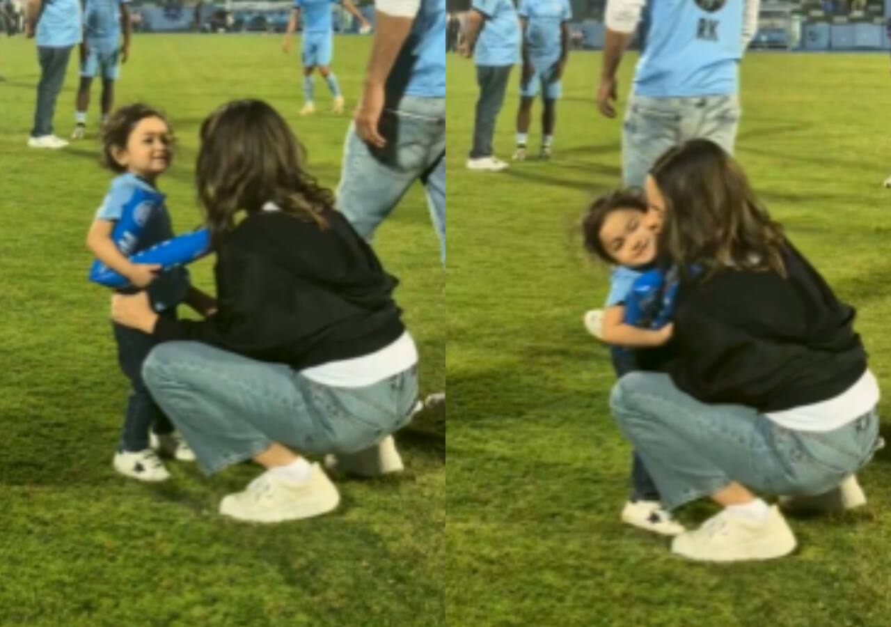 Ranbir Kapoor, Alia Bhatt attend football match together, daughter Raha ...