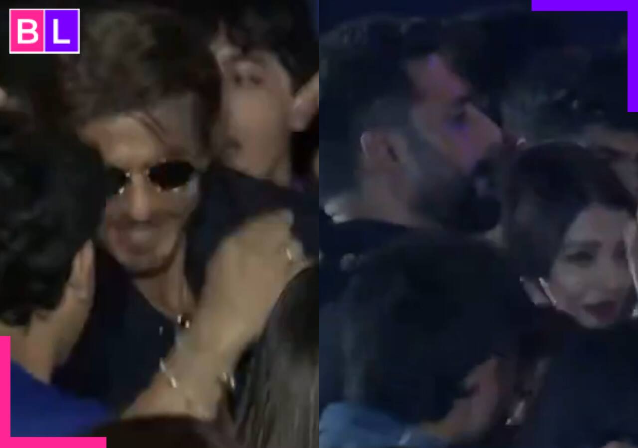Shah Rukh groove at Abram annual day function, Abhishek and Aishwarya also dance : अबराम के ...