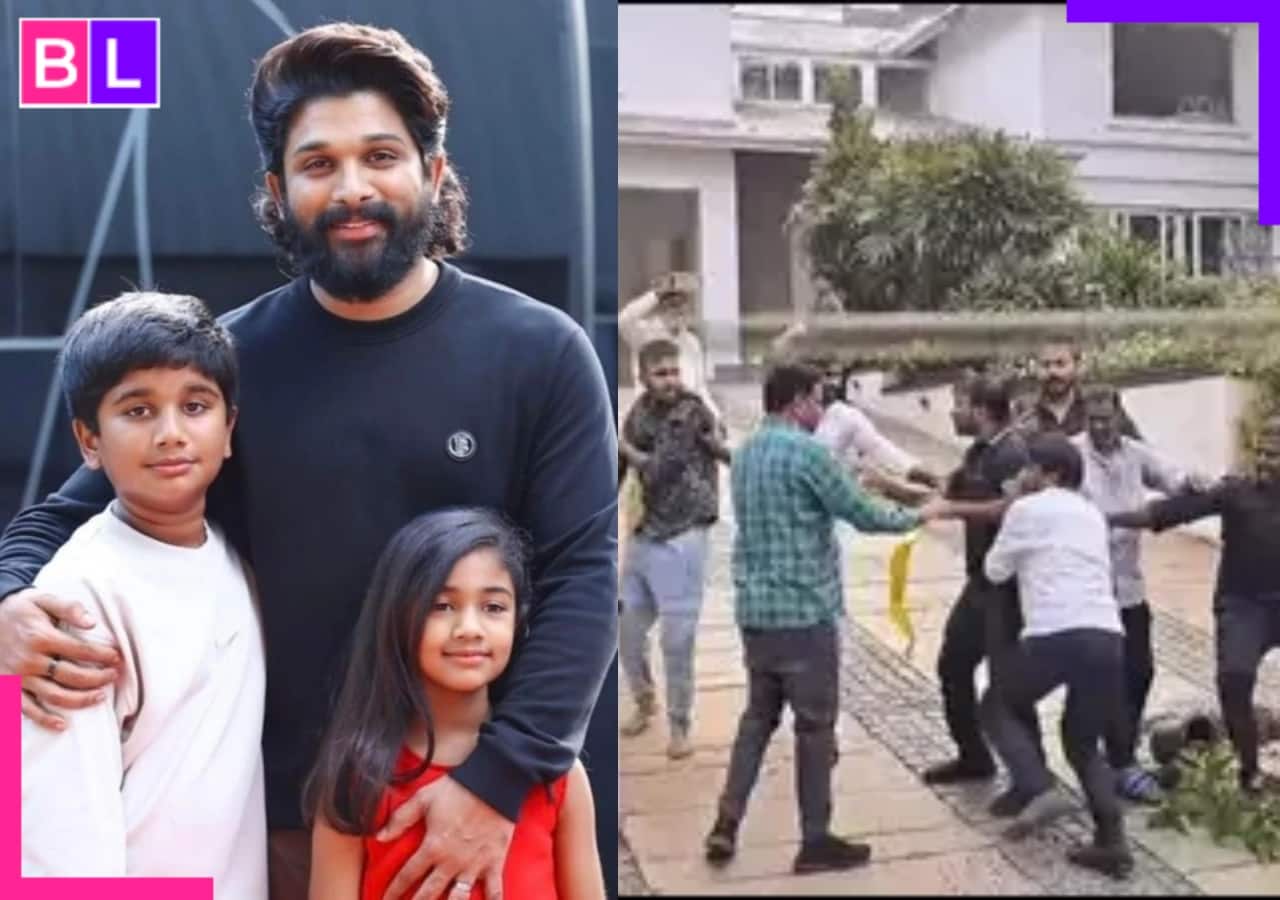 Allu Arjun children Ayaan Arha whisked away from home - अल्लू अर्जुन के ...