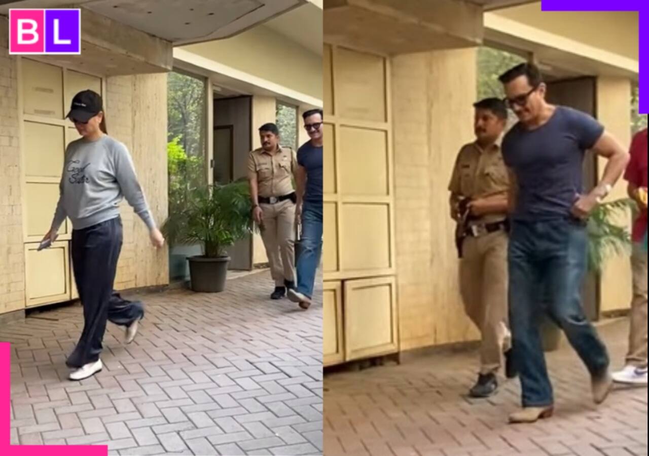 Saif Ali Khan, Kareena Kapoor make first public appearance after attack ...