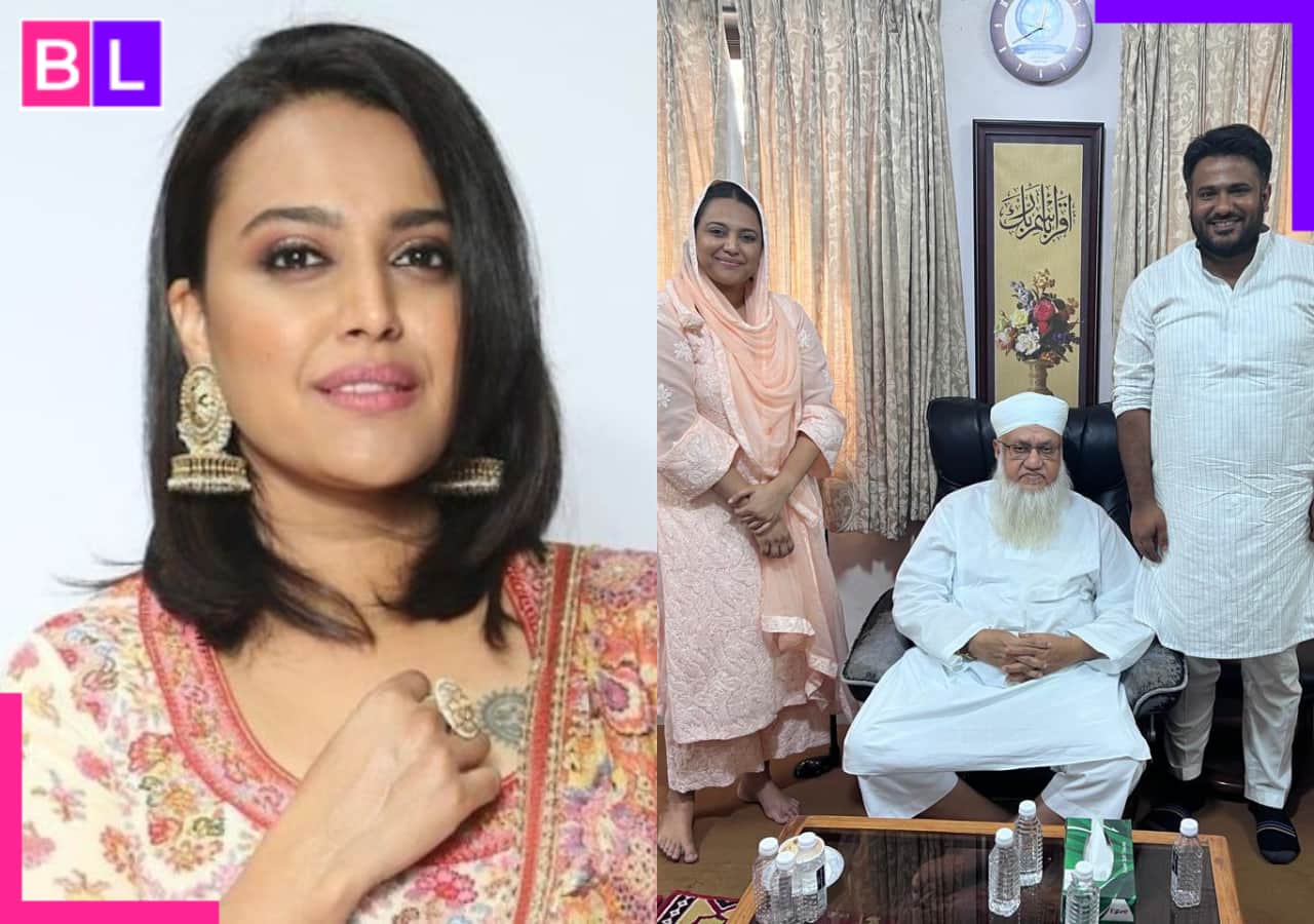 Swara Bhaskar reacts to photo with Maulana Sajjad Nomani : 'मंदिर में सिर ढकते हैं तो मौलाना ...
